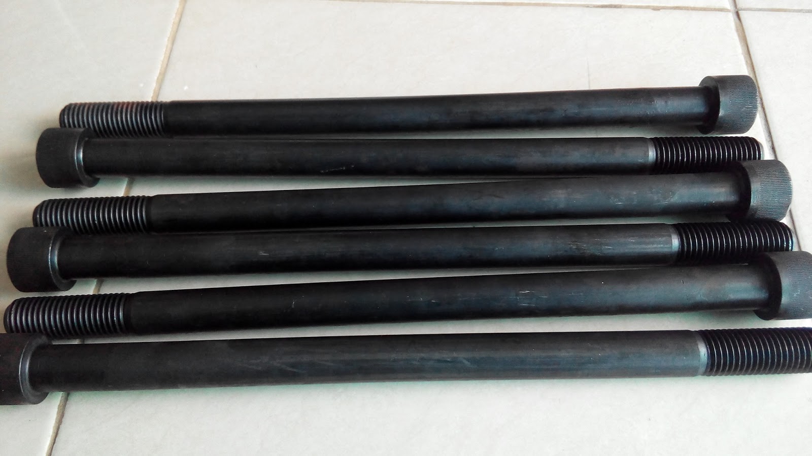 BAUT L BAJA Maximal Panjang 500MM / 50CM grade 8.8 , 10.9 ,12.9 ( HEX ...