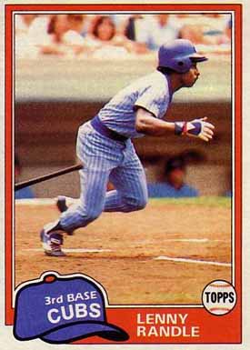 80's Cubs Cards: 1981 Topps Chicago Cubs Checklist