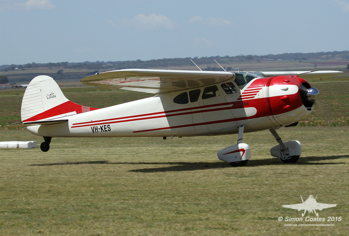 Cessna 195 VH-KES | GA Aircraft Australia