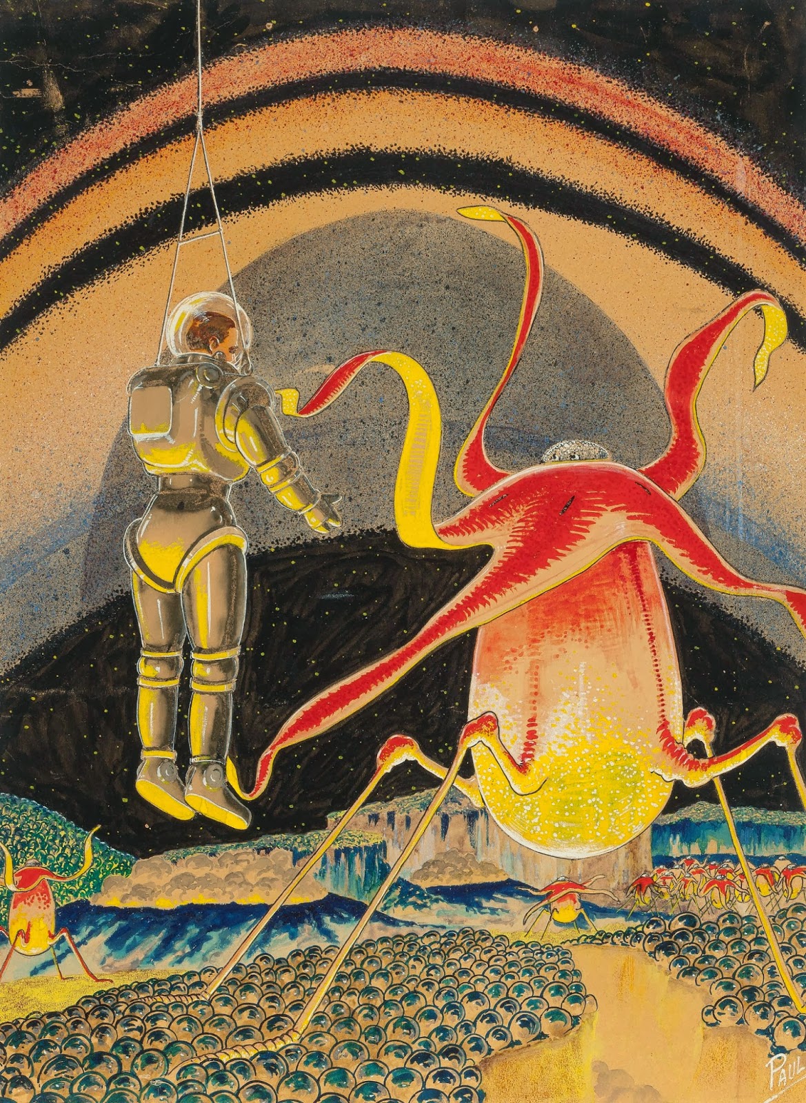 THE BOOK OF ALIENS: FRANK R. PAUL'S SATURNIANS