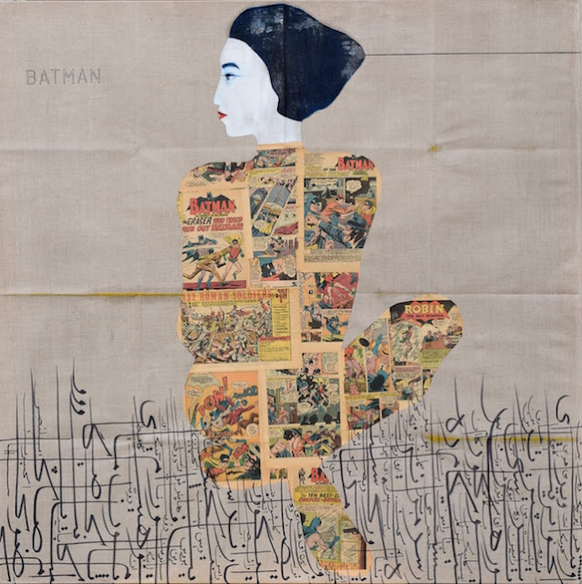 Art Aware: Comics and Calligraphy: British-Iranian artist Jason Noushin ...