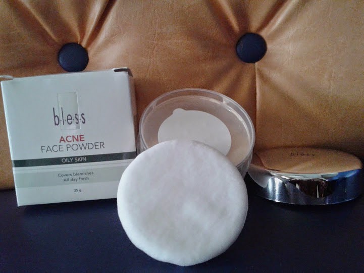 HanaMika: Review Bless Acne Face Powder
