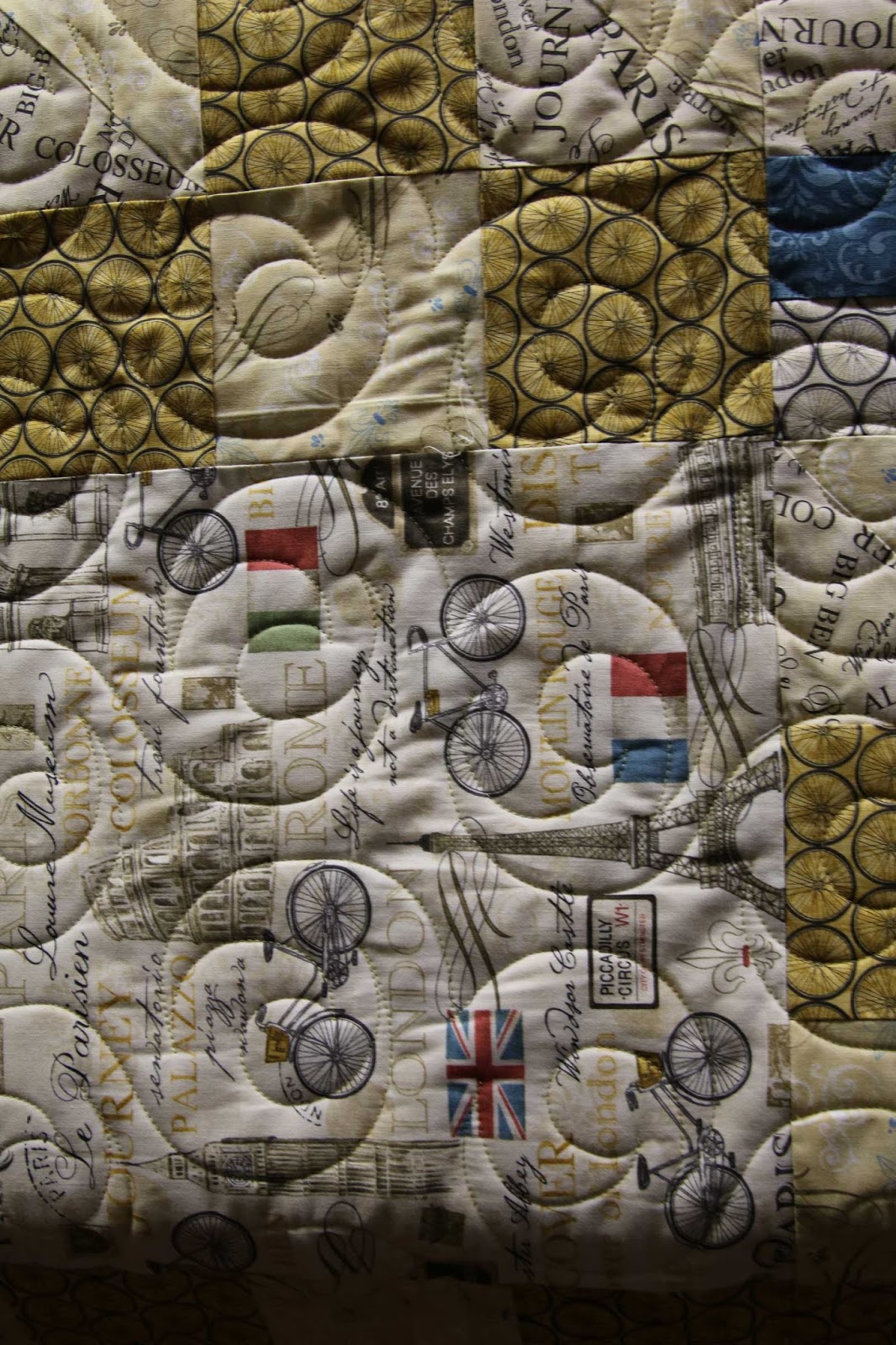 Crazy Quilter on a Bike!: Quilting up a storm!