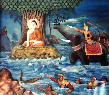 Buddha Quotes Online: Lord Buddha and Mara | Gautam Buddha Mara Image ...