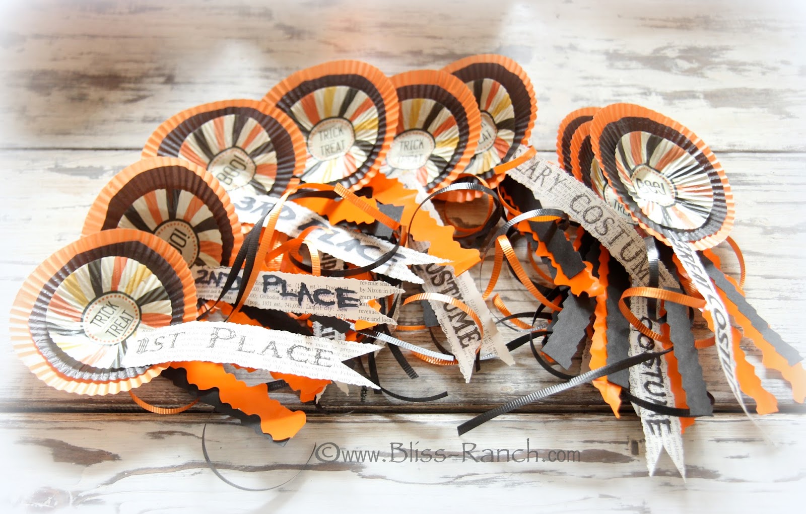 Printable Halloween Award Ribbons