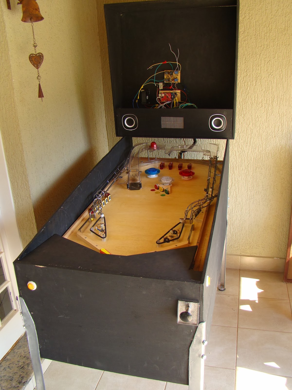 Pinball Homemade - Pinball Caseiro - Pinball Custom - Pinball DIY : Foto atualizada do pinball ...