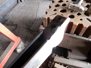 Harris & Watson Narrowboat Build: Back end details. Hatch slide runners