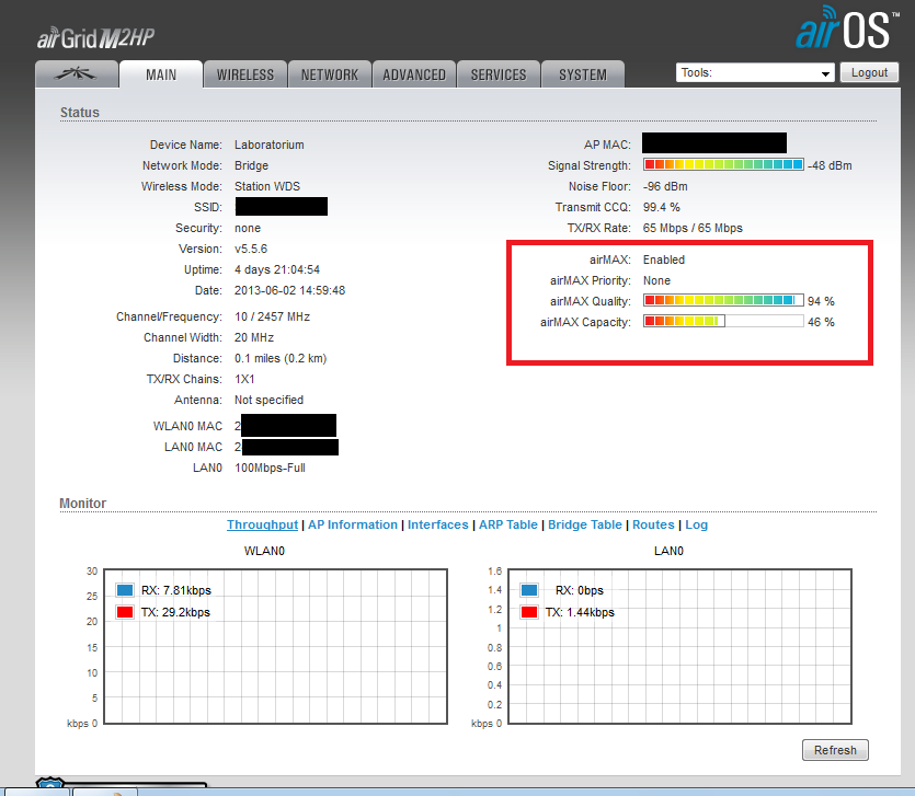 Azamnet-Hotspot: POINT TO MULTI POINT: SETTING BULLET M2 SEBAGAI AP ...