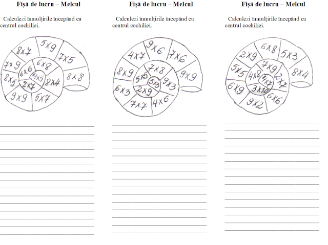 EDUCATIA CONTEAZA : INMULTIREA NUMERELOR NATURALE