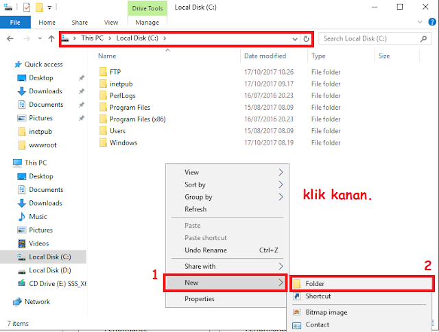 Cara mengkonfigurasi FTP Server (File Transfer Protocol) di Windows ...