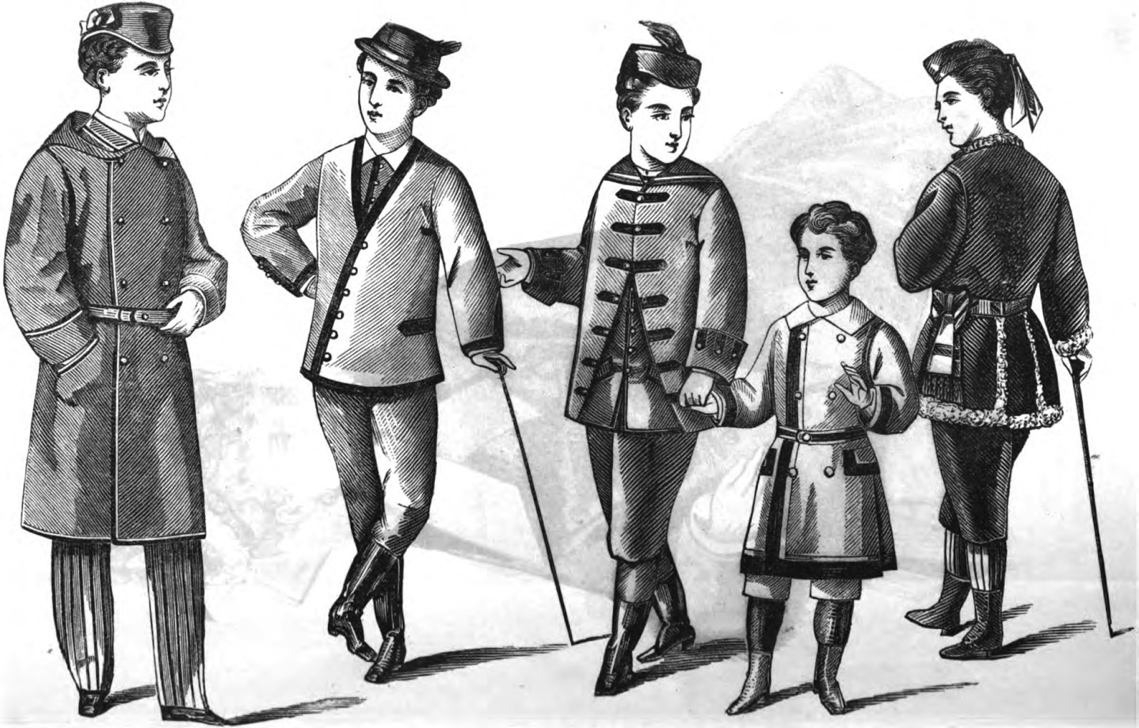 19th Century Historical Tidbits: 1875 Historical Fashions