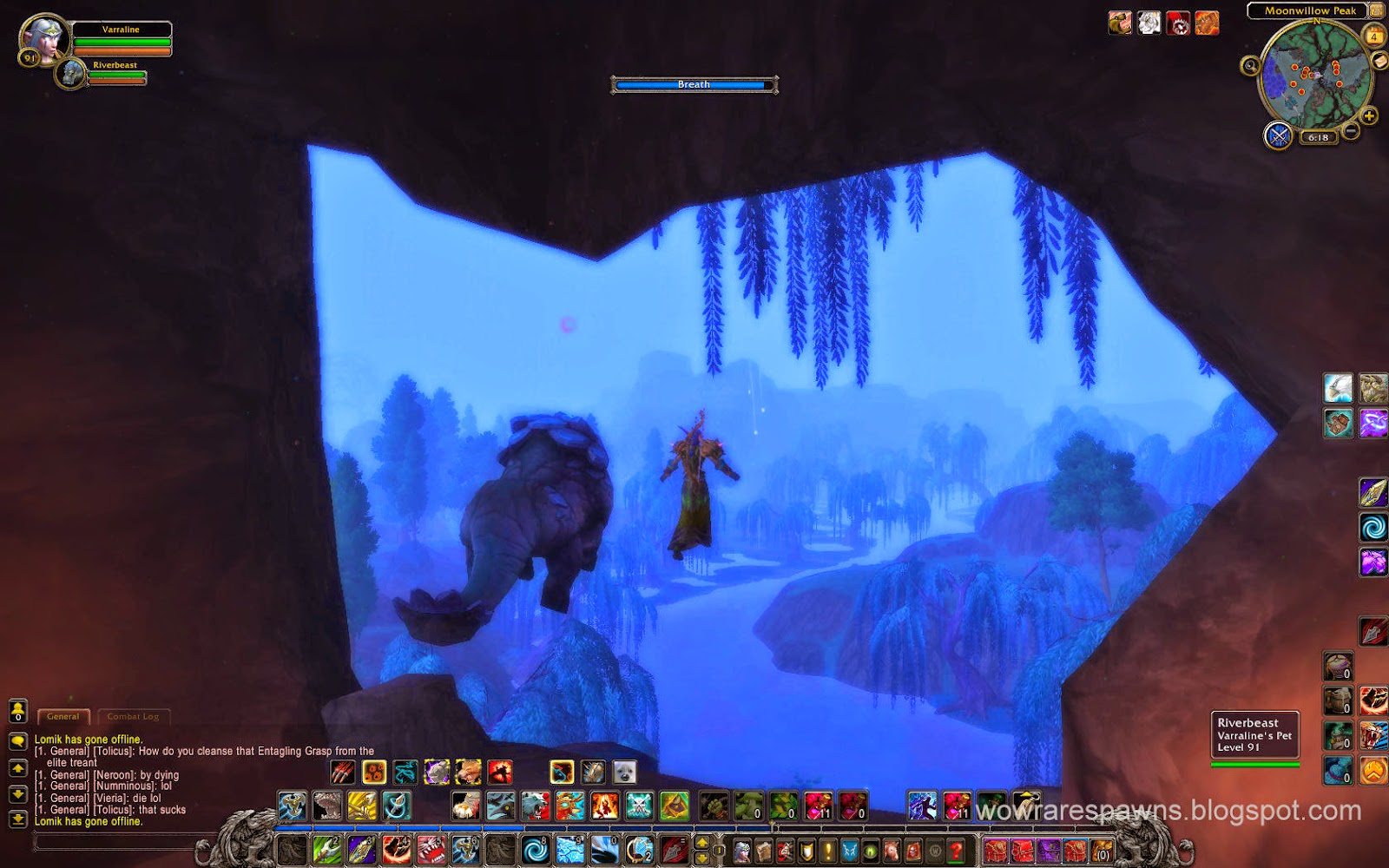 WoW Rare Spawns: WoD: Shadowmoon Valley Screenshots, Rares & Hunter Pet ...