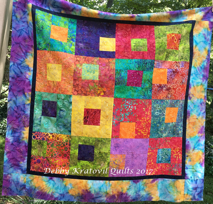 Calendar Girls Quilt #2: Colorburst Squares