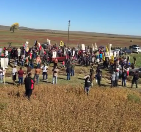 CENSORED NEWS: Breaking Action: Standing Rock 'NO DAPL' Sept. 27, 2016