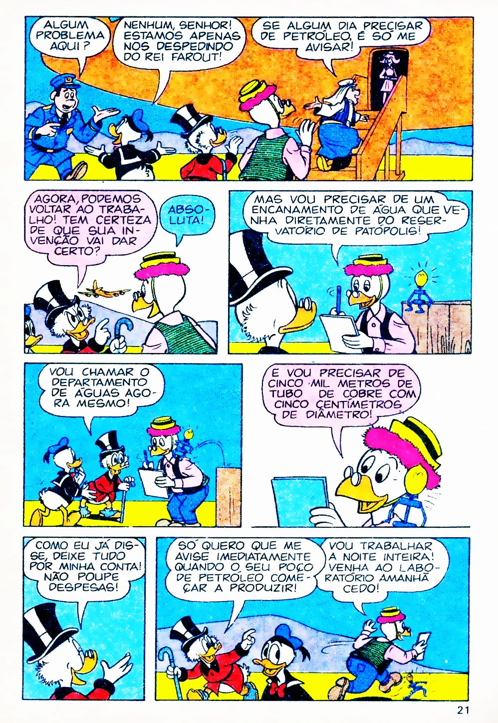 A GALERIA DOS QUADRINHOS: Professor Pardal