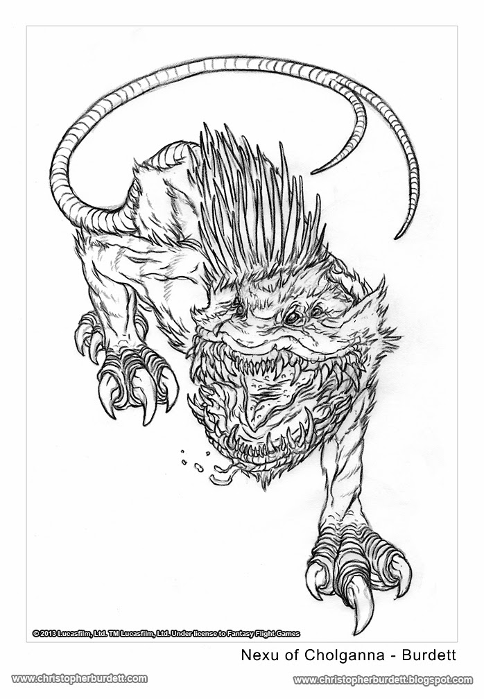 The DOODLES, DESIGNS, and aRT of CHRISTOPHER BURDETT: Nexu - Beyond the ...