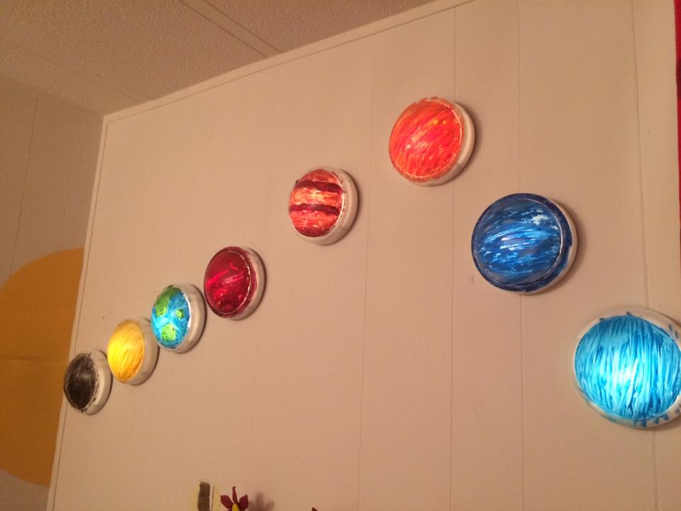 Tiny Planets Making Rainbows