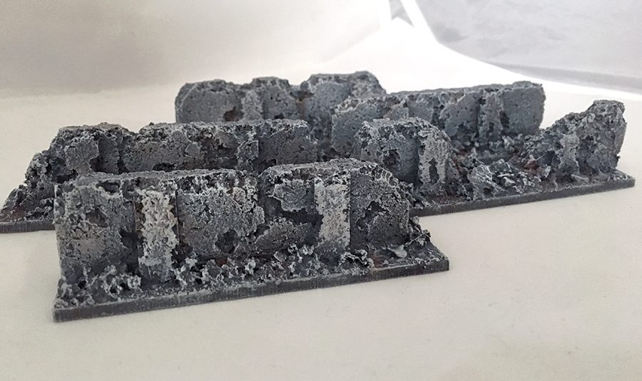 Sword of templar: Terrain Showcase & Tutorial - Simple cork wall