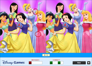 Princess Games: Disney Princess - Find the Differences ...
