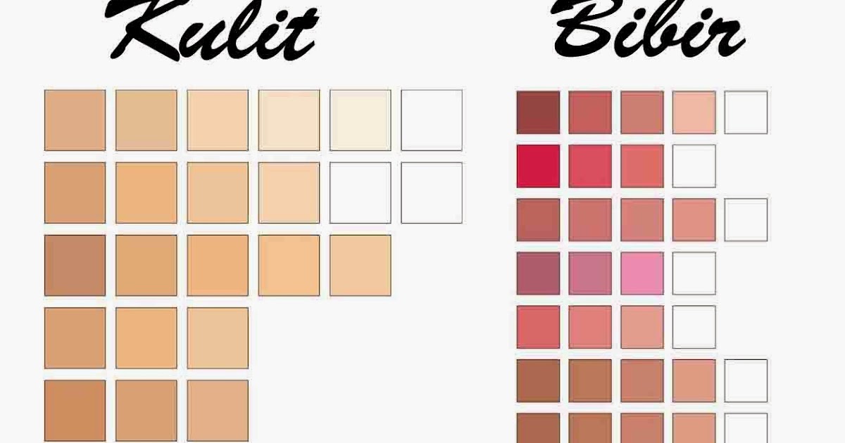 53+ Jenis Warna Kulit Dan Namanya
