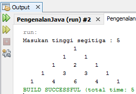 Program Java mencetak segitiga pascal dengan menggunakan for | Download Source Code PHP dan Java ...
