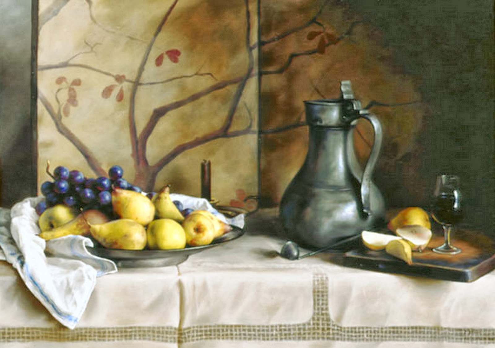 El arte es su máxima expresión : Pinturas de Bodegones de Frutas, Paul ...