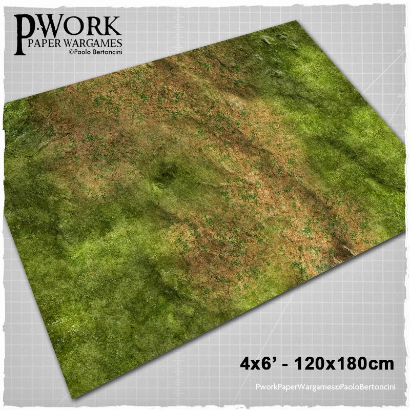 Wargame News and Terrain: Pwork Wargames: New Pwork Wargame Battle Mat ...