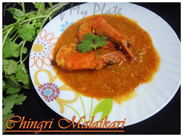 Flavors Of My Plate: Chingri Malaikari/ Shrimp Malaikari.......A ...