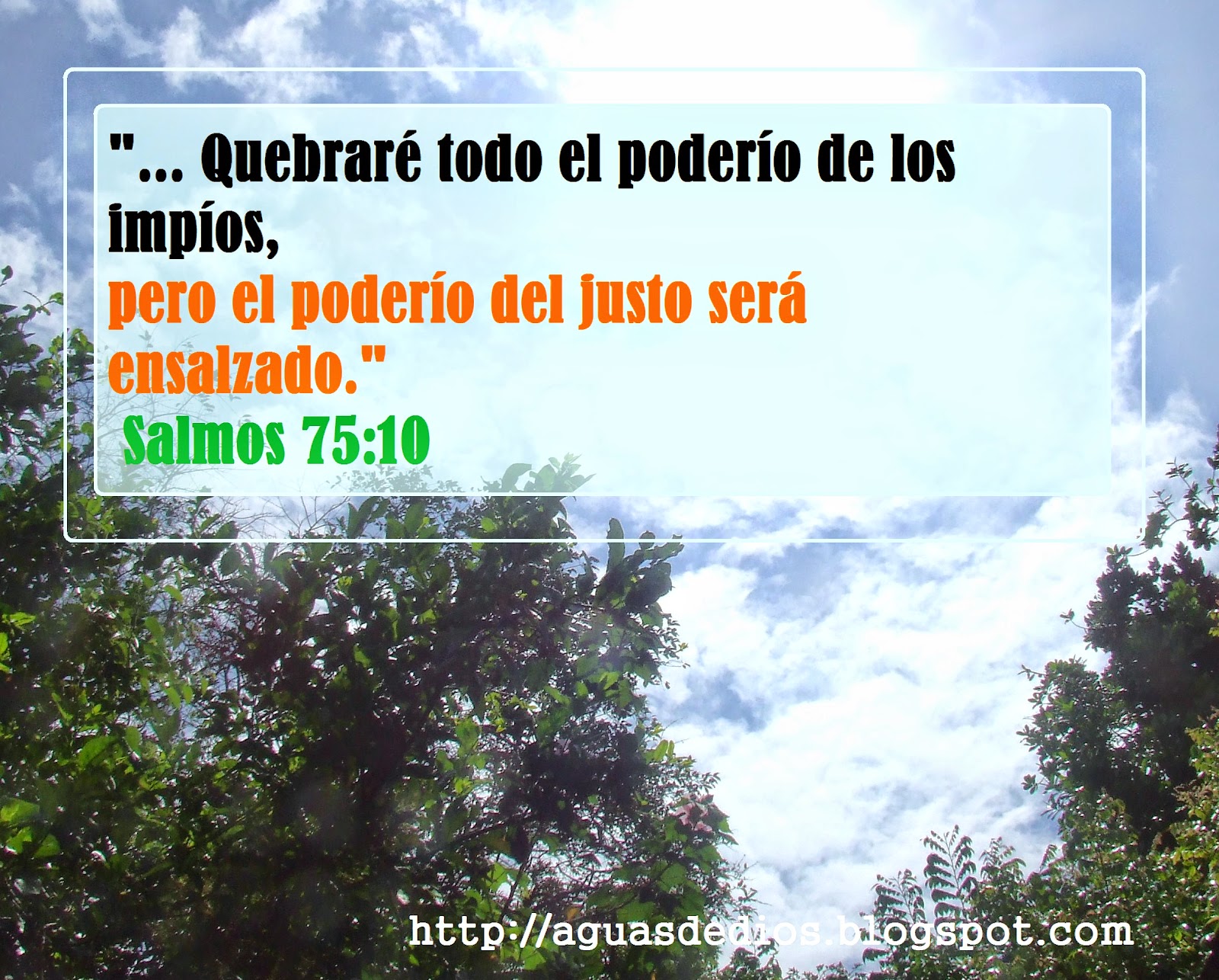 Compartamos la Palabra de Elohim: Quebraré todo el poderío de los ...