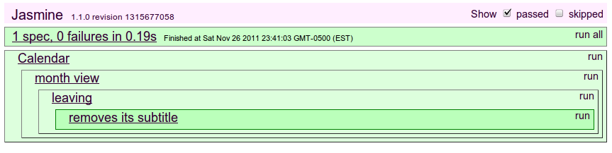 japh(r) by Chris Strom: BDDing Backbone.js with Jasmine (Day 2)