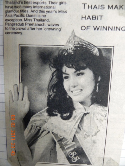 News Megan Fox: Former Miss Asia Pacific From Thailand. Mini Photo Album.