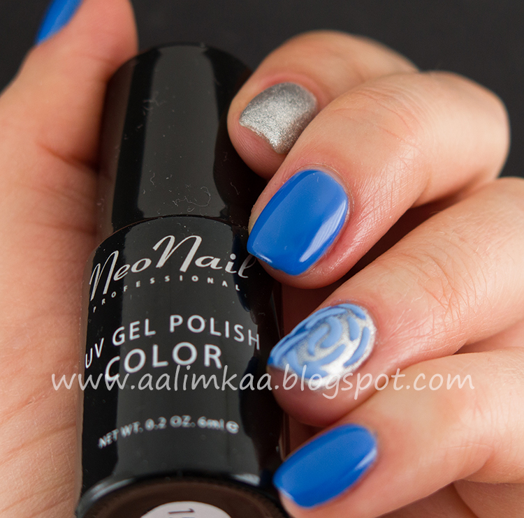 Aalimkaa: Recenzja lakierów NeoNail 3646-1 Fancy Blue i 4626-1 Star ...