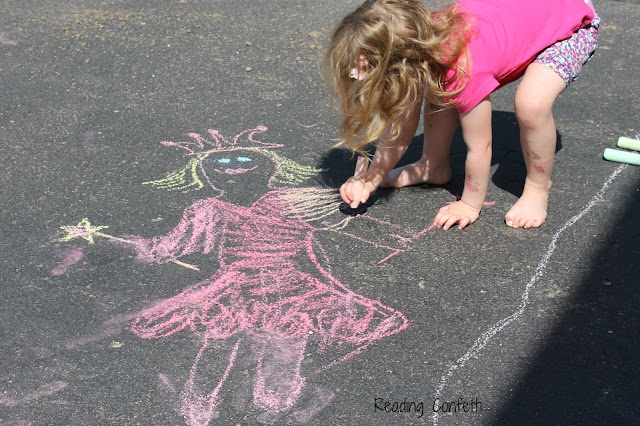 Chalk Shadows ~ Reading Confetti