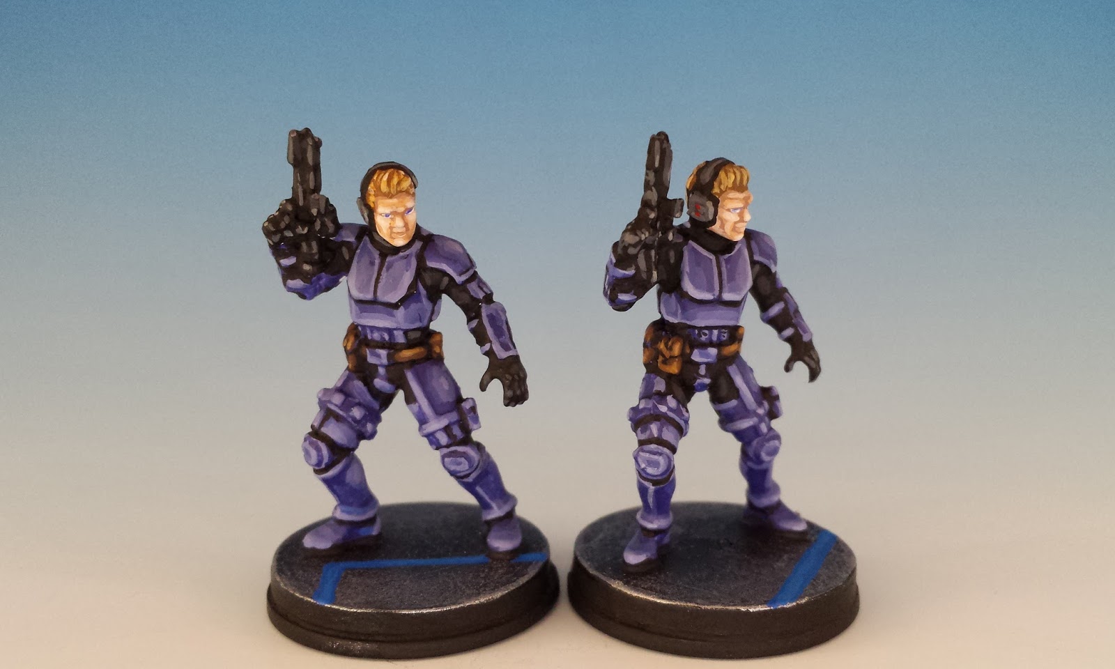 Oldenhammer in Toronto: Painted Star Wars Miniatures - The Bespin Gambit
