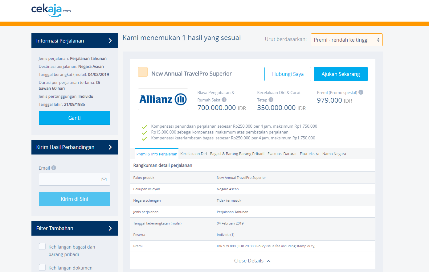 Memilih Asuransi Traveling ke Luar Negeri - Food, Travel and Lifestyle Blog