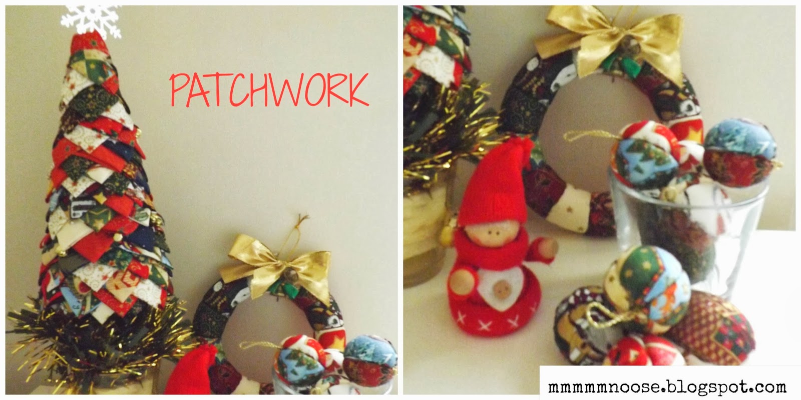 mmmmmnoose: NAVIDAD!! ADORNOS DE PATCHWORK