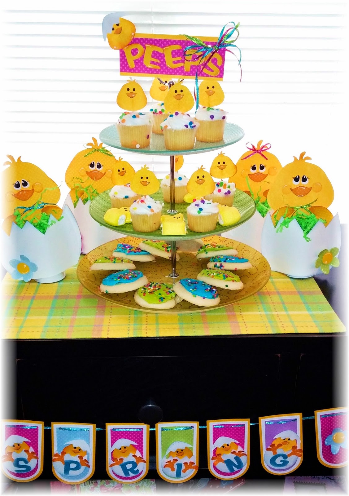 Polka Dots and Parties: Spring Chicks