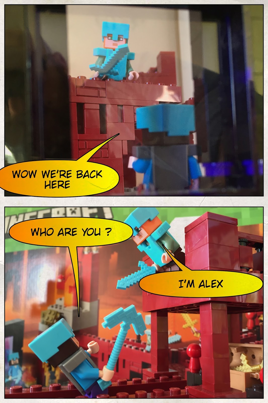 Gifts from the Pirates: LEGO Minecraft - The nether Fortress