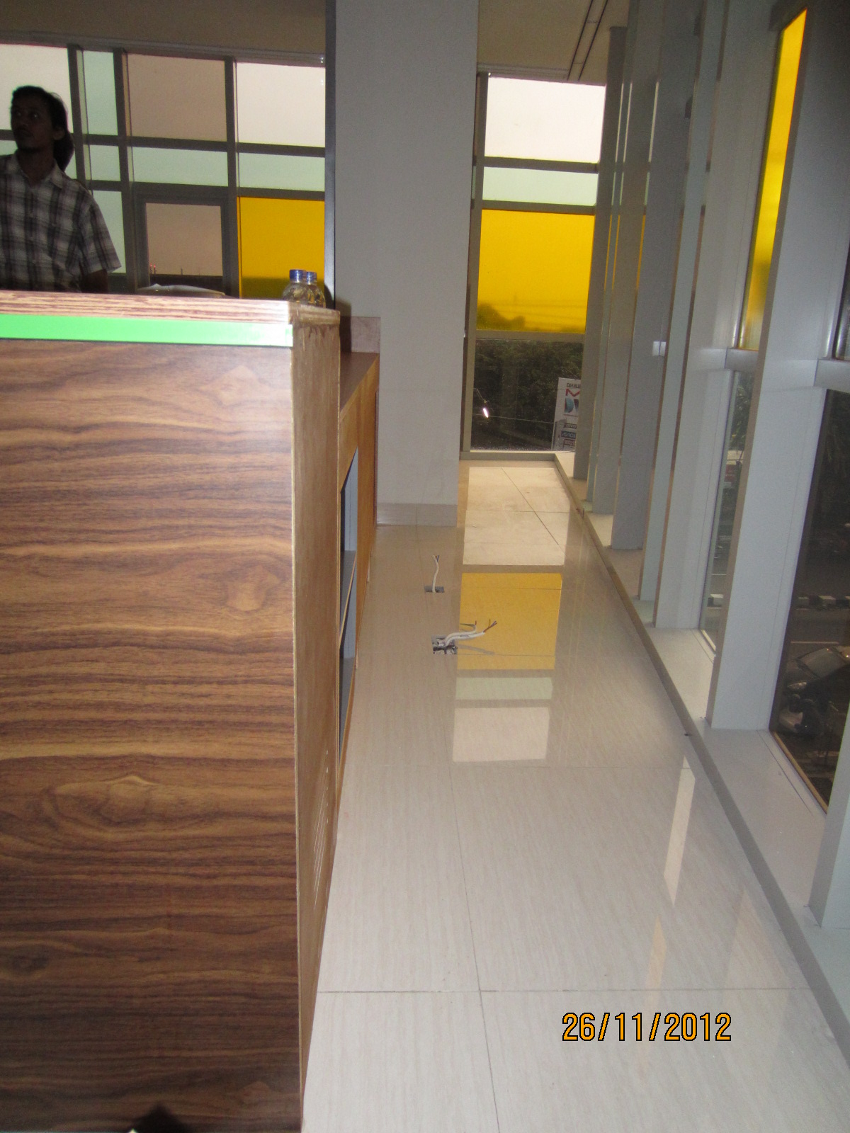 Meja Konter bahan Plywood dan HPL - mediakayu