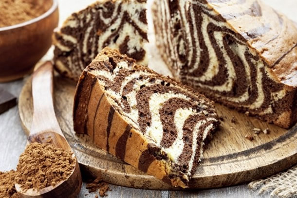 Receitas, Sabores & Cia: Bolo Zebra