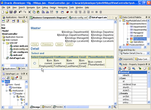 Pradipta's Oracle Application : Application Development Framework (ADF)