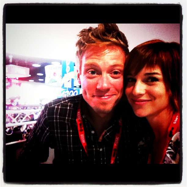 Renée & Barrett at Comic-Con 2011 | NCISLA Magazine