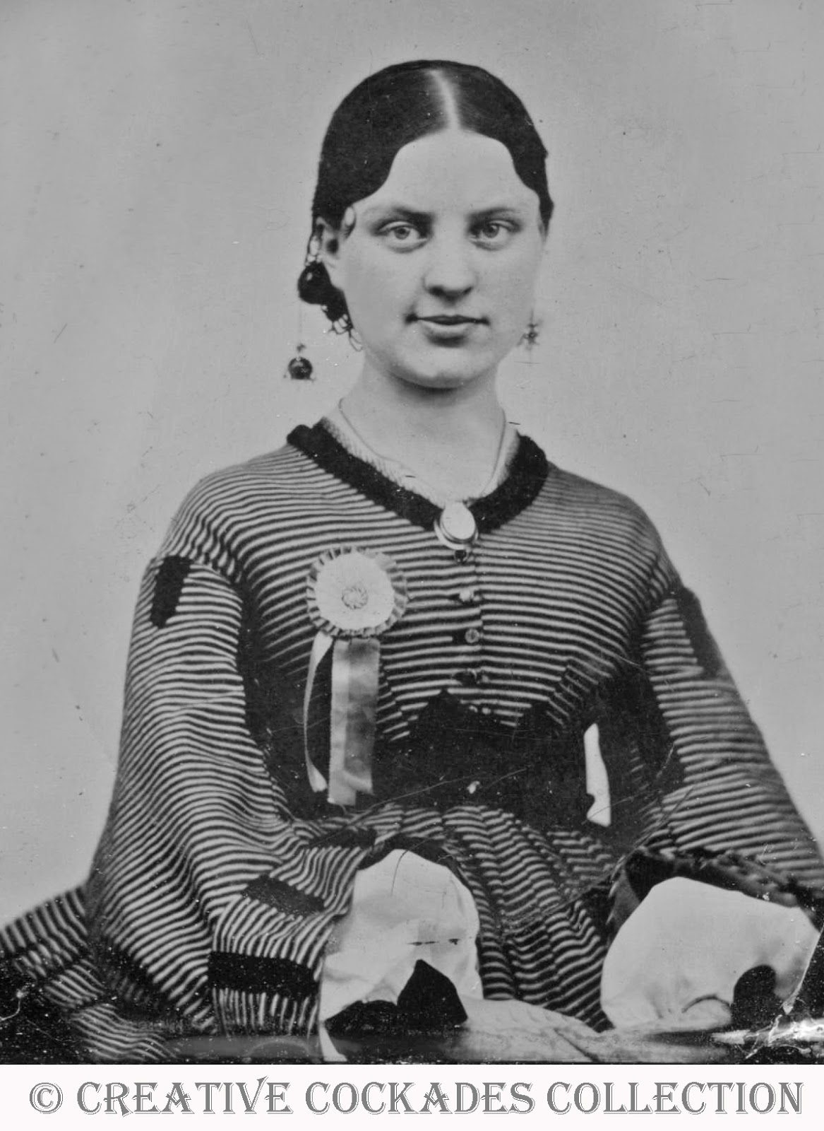 Civil War Dress for Ladies: Cockades