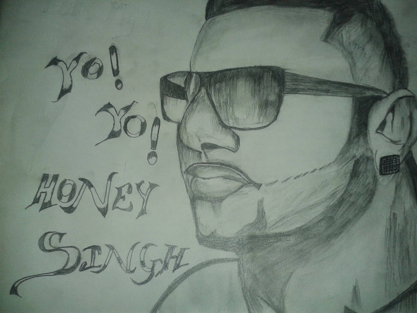 Yo Yo Honey Singh Drawing