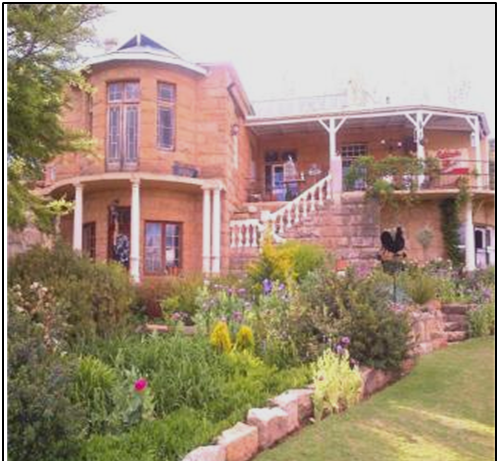 Paul Roux Village: GARDENS OF PAUL ROUX VILLAGE IN THE FREE STATE