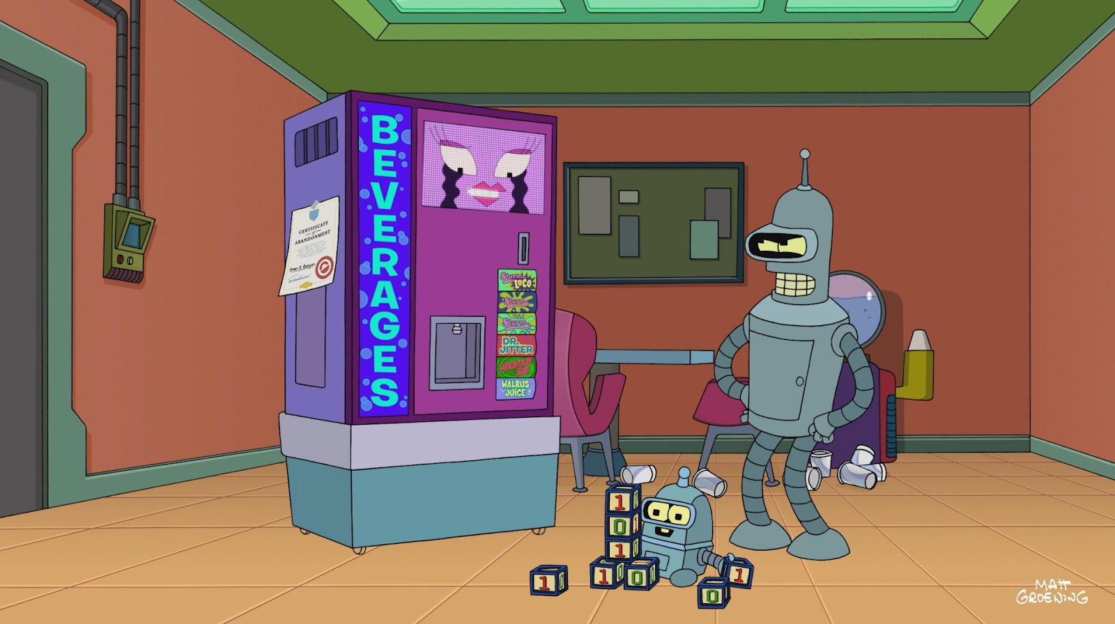 The Talking Box: Futurama: Baby Bender & The End of the World