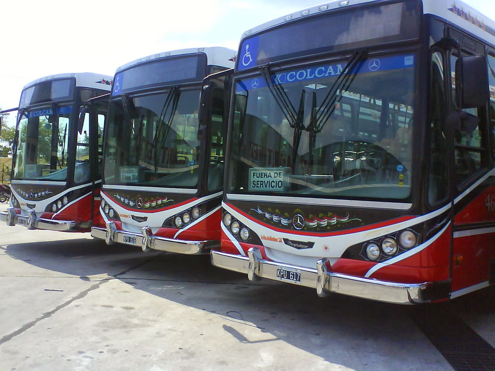 Arte urbano , Fileteado Porteño: Día del colectivo