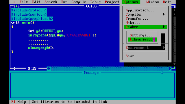 Education for ALL: How to run the Graphics Program in Turbo C++