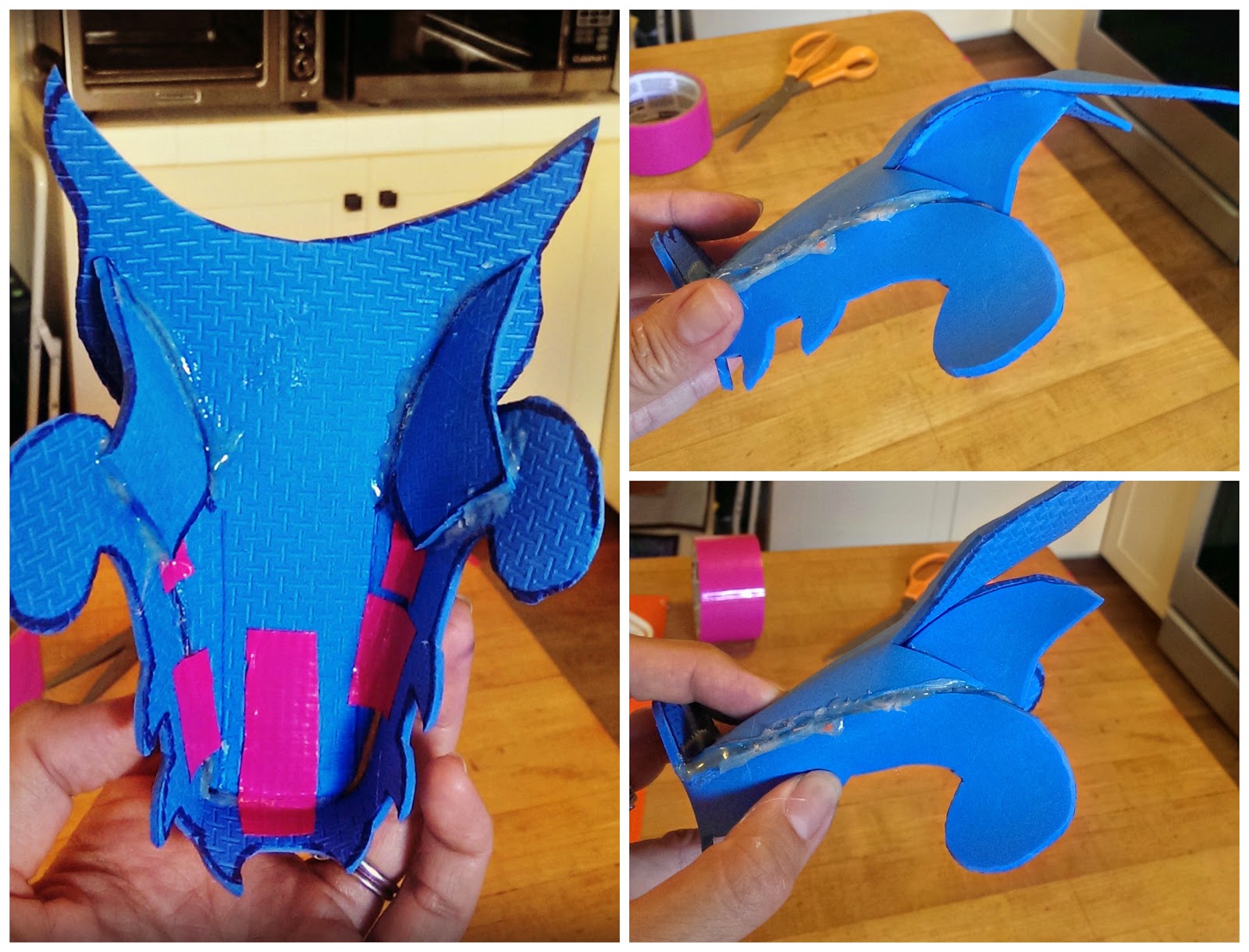 Finding BonggaMom: How to make a Chinese Dragon Mask for your American ...