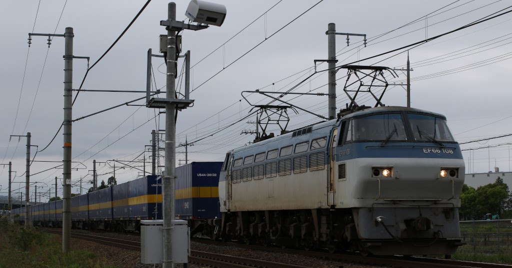 線路際の小さな幸せ。: 2059レ EF66 108 『カンガルーライナーSS60』 丸目サメ参上！